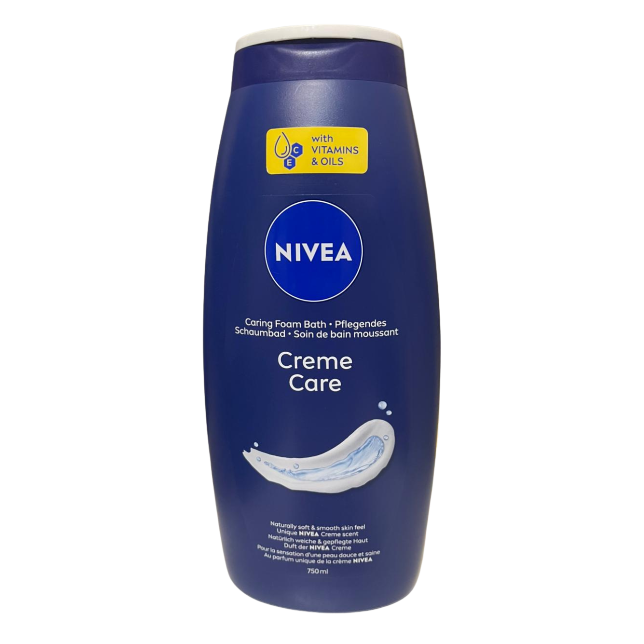 NIVEA Creme Care - Caring Foam Bath 750ml – TOC The Online Cart UAE